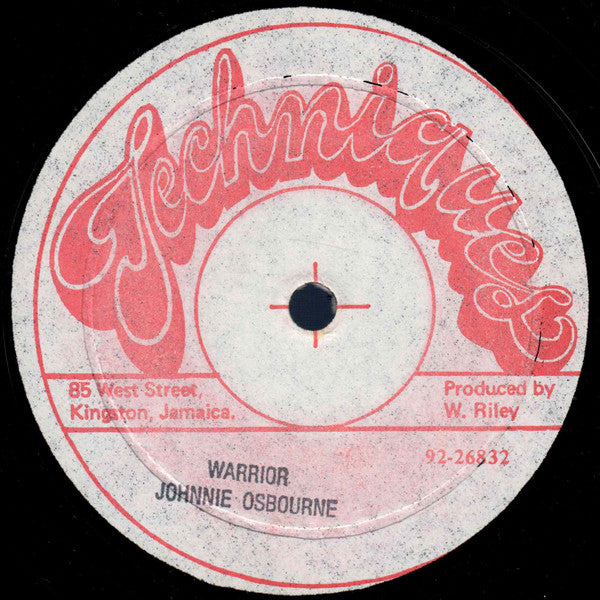 Johnny Osbourne - Warrior / Come Back Darling - vinyl – Press Vinyl Cafe